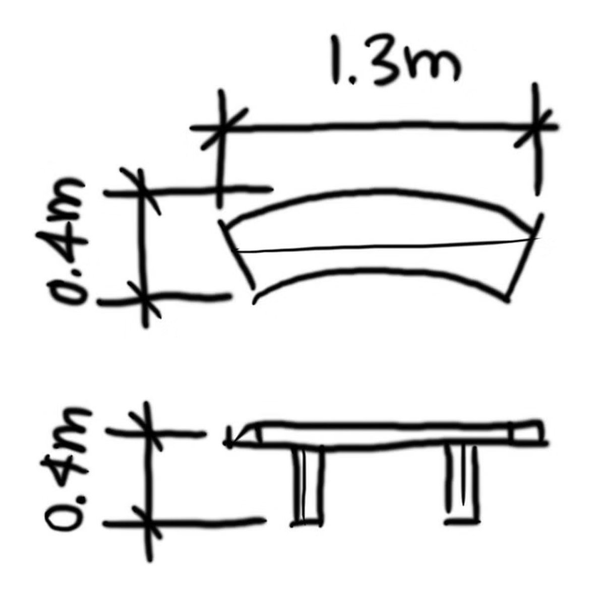 Modular Radius Seat | Playground Seating & Tables