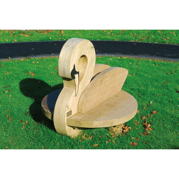 Swan Seat | Playground Seating & Tables
