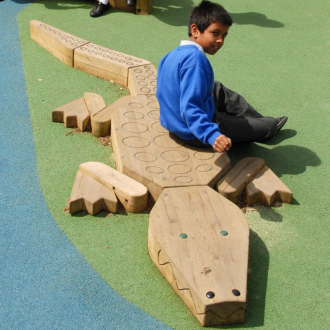 Crocodile Play Sculpture | Playground Furniture