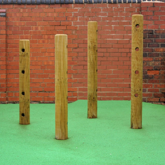Holey Poles | Playground Equipment